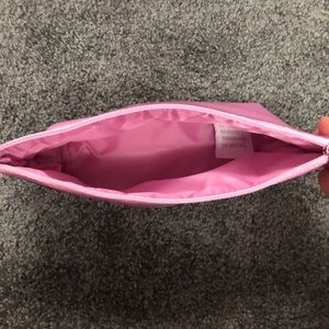 Clinique | Bags | Clinique Pink Cosmetic Pouch | Poshmark